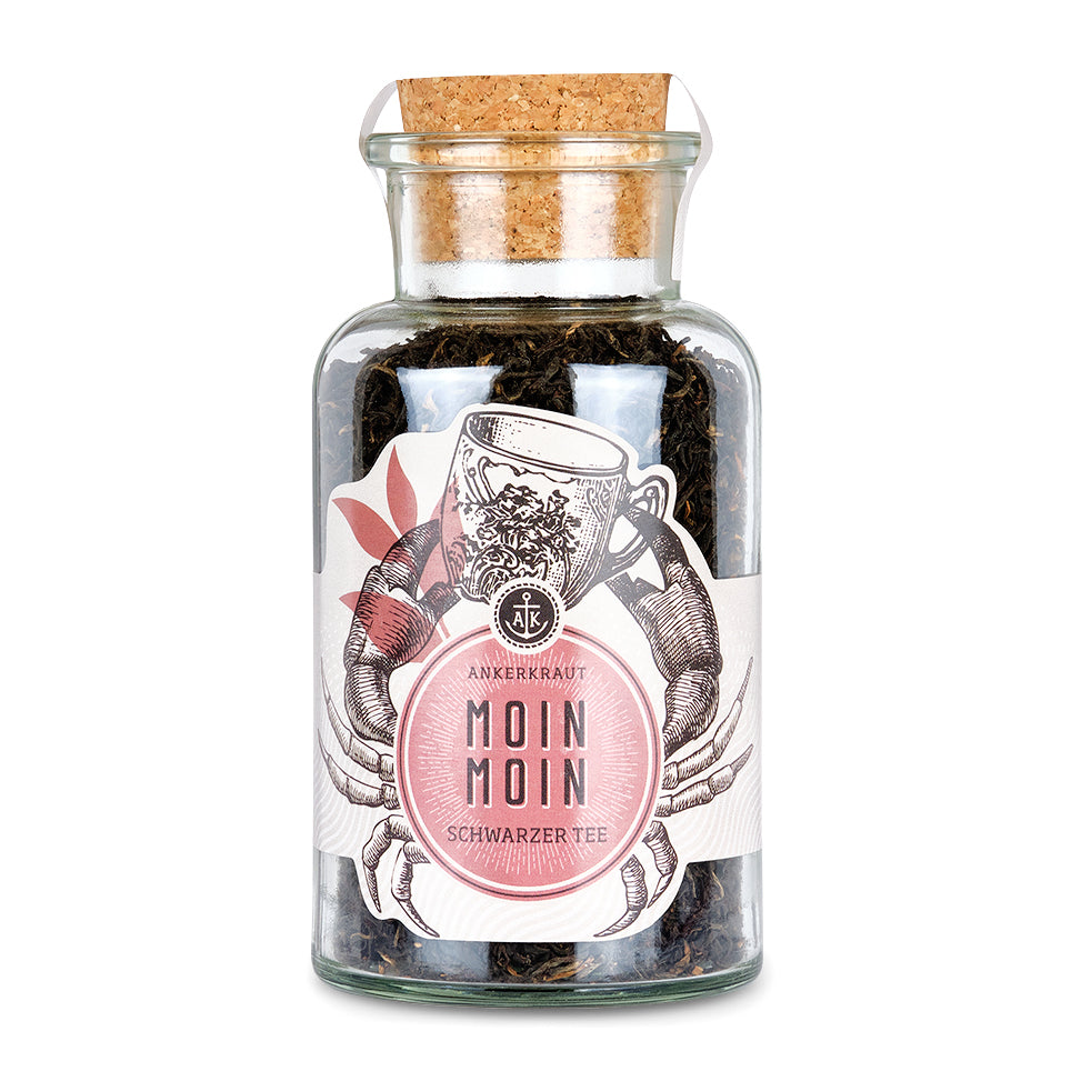 Moin Moin | Schwarztee typisch Hamburgerisch & Ankerkraut